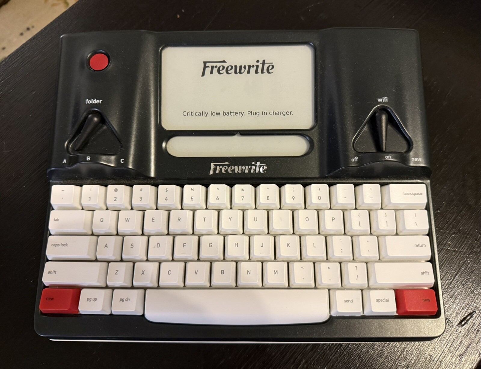 Freewrite Smart Typewriter | Digital Typewriter with E Ink Display for ...