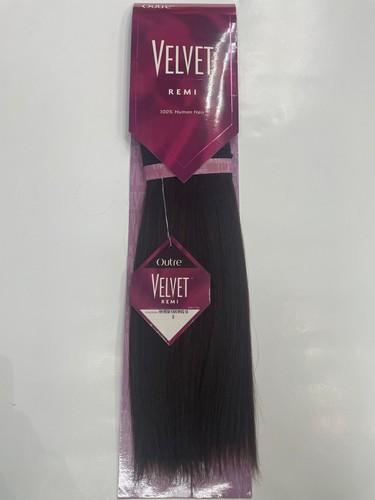 Outre Velvet Remi 100% Human hair #2 10", 12" | eBay