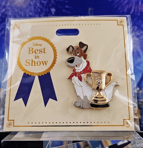 Disney Pin WDI Best in Show Dodger LE 300 Oliver & Company Jack Russell ...