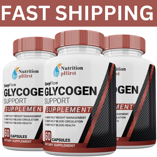 Striction BP Glycogen Support Pills, Easy Flow Blood Support (3 Pack ...