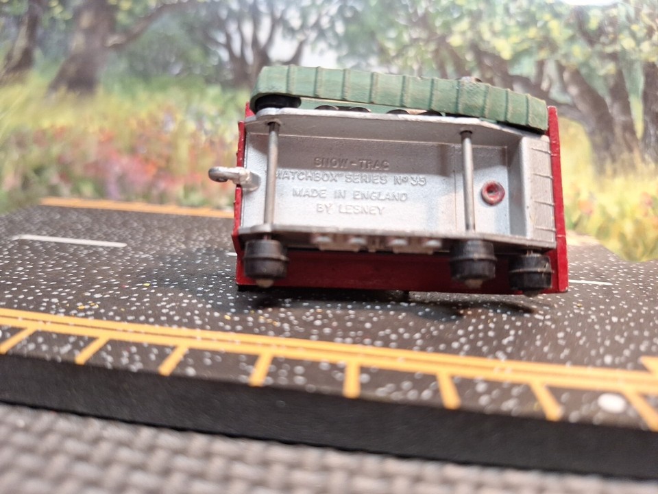 VTG "MATCHBOX" SERIES No. 35 SNOW-TRAC MADE IN ENGLAND BY LESNEY | eBay