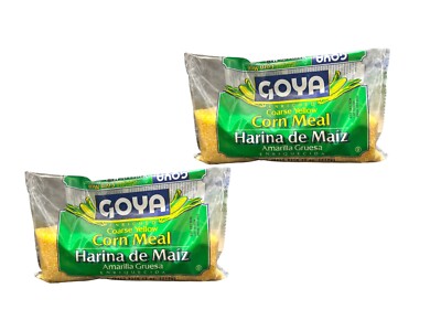 PACK OF 2 Goya Coarse Yellow Corn Meal, Harina de Maiz Gruesa 12 Oz | eBay