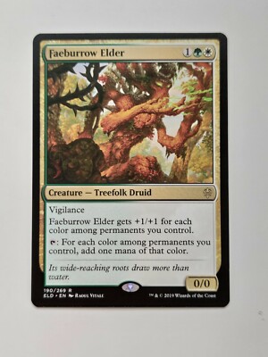 MTG Magic card Faeburrow Elder Throne of Eldraine - Eng, Boosterfresh(NM) | eBay