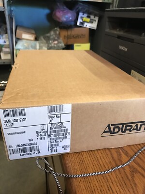 Adtran TA 372E Active Ethernet SBU Optical Network Terminal 1287723G1 ...