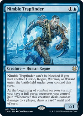 Nimble Trapfinder - Foil ~ Near Mint Zendikar Rising MTG Magic ...