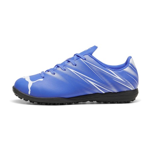 Puma Attacanto Junior TT (Astro Turf) Football Boots 4 Blue/White 4 ...