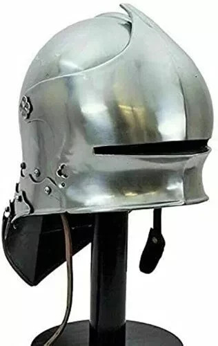 Medieval Knight German Sallet Helmet European Close Knight Armor SCA ...