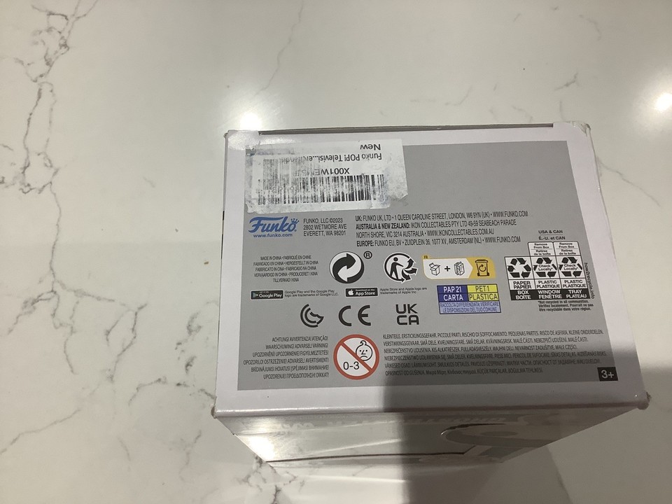 Funko Pop! - 547 Stanger Things Ghostbuster Will. Slight damage to box ...