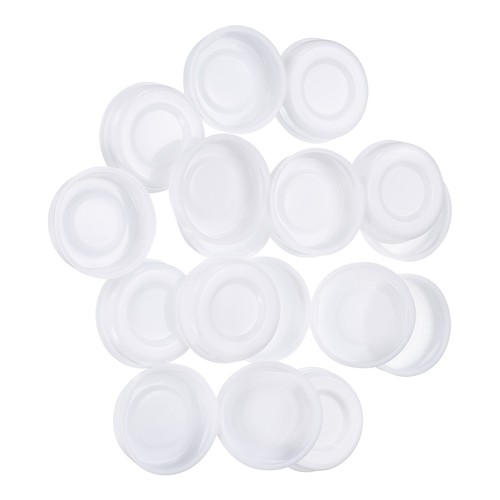100Pcs Mailing Tube End Caps 1.5" ID Round Cardboard Plastic Poster for ...