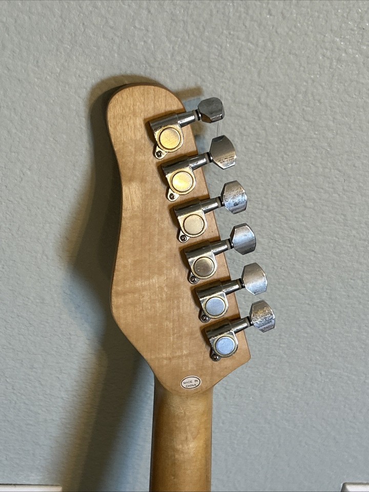 Jay Turser Electric Guitar Blue Strat Style Six String Instrument | eBay