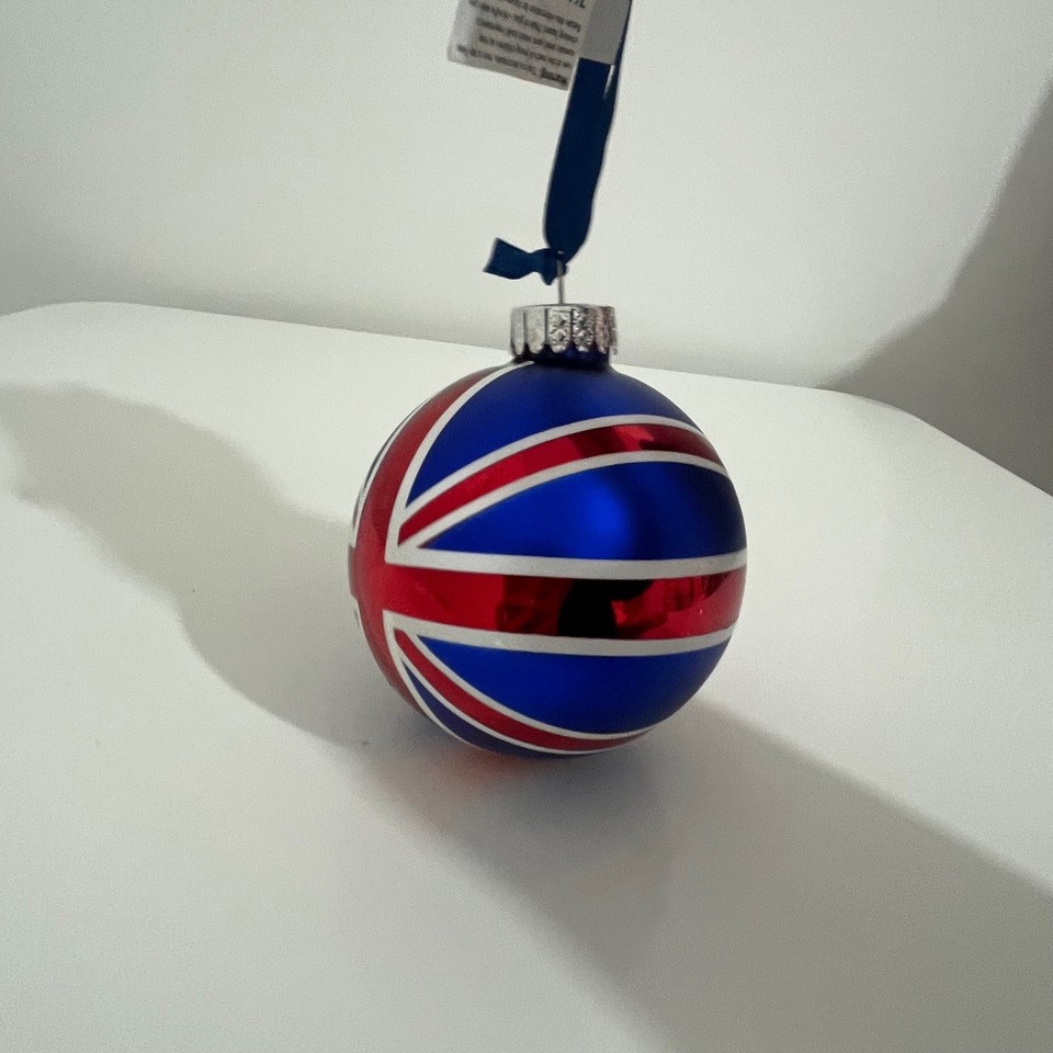 Christmas bauble Union Jack | eBay UK