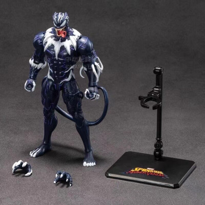 ZD TOYS Venomized Black Panther Action Figure Kids Toys Xmas Gift New ...