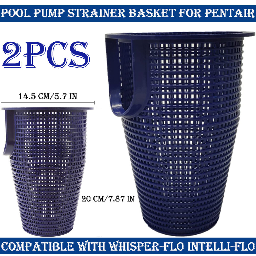 2 Pk-Pentair IntelliFlo& WhisperFlo Pool Pump Strainer Basket ...