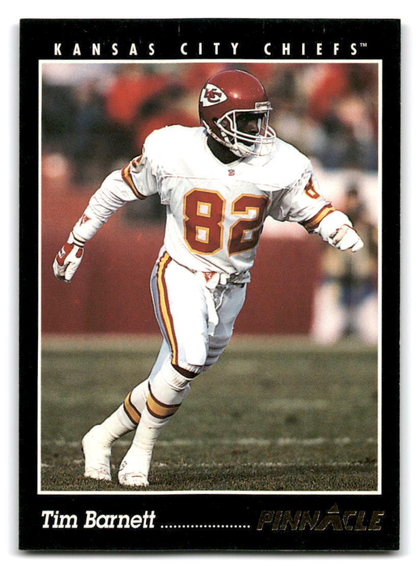 Tim Barnett 1993 Pinnacle #263 Kansas City Chiefs FOOTBALL | eBay