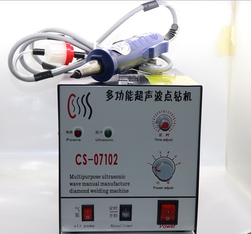 New ultrasonic hot fixing rhinestone machine hotfix stones studs setter ...