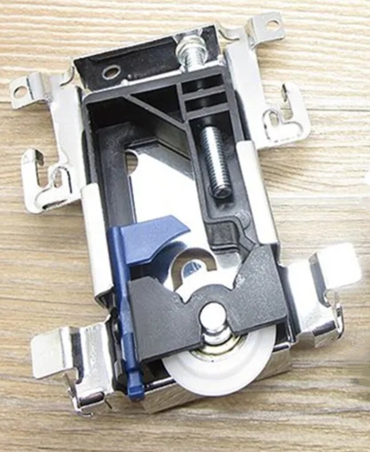 Compatible Spacepro / Stanley Sliding Wardrobe Door Wheels Runner Guide ...
