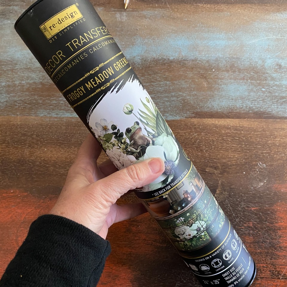 Rub On Transfers for Furniture ReDesign with Prima FROGGY MEADOW Free ...