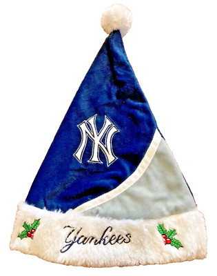New York Yankees Santa Style Christmas Hat 16"L Forever Collectibles | eBay