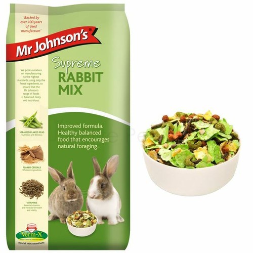 Mr Johnsons Supreme Rabbit Mix Fibre, Cereals, Pellets, Extrusions ...
