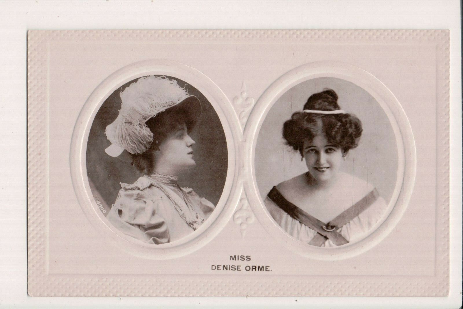 Vintage Postcard Denise Orme English music hall singer, actress | eBay