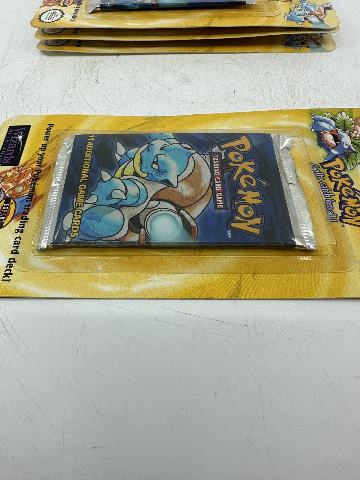 Pokemon 1999 Base Set 1st Edition Shadowless Booster BLISTER Pack ...