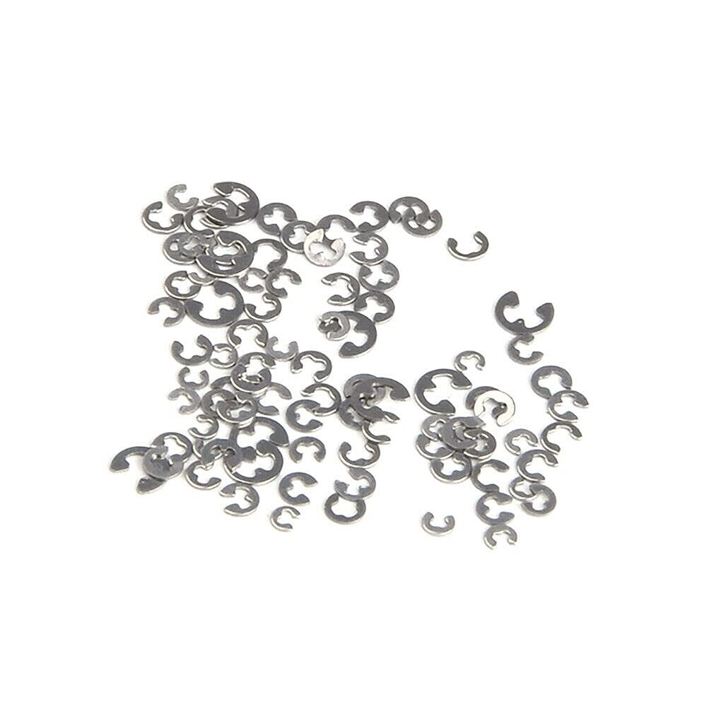 90PCS Chronograph Watch Pusher Button C-clip E Clip Circlip | eBay