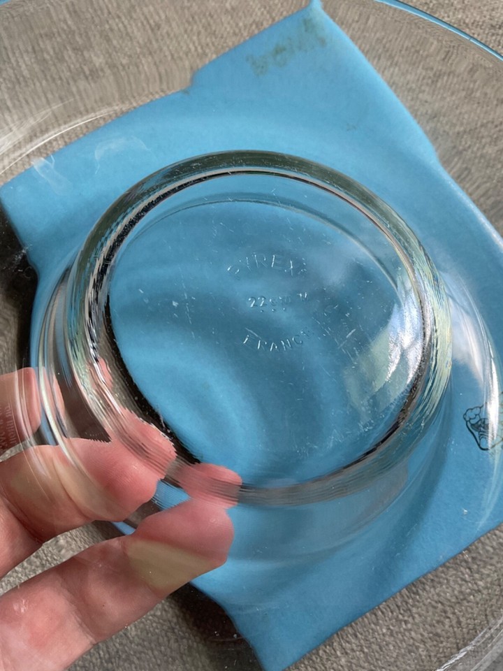 Pyrex Bundt Pan France Dessert Mold Clear Glass Vintage 1980s 9"x2" | eBay