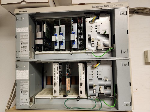 Toshiba Strata phone system DKSUE424A & DKSUB424A Stratagy VM | eBay