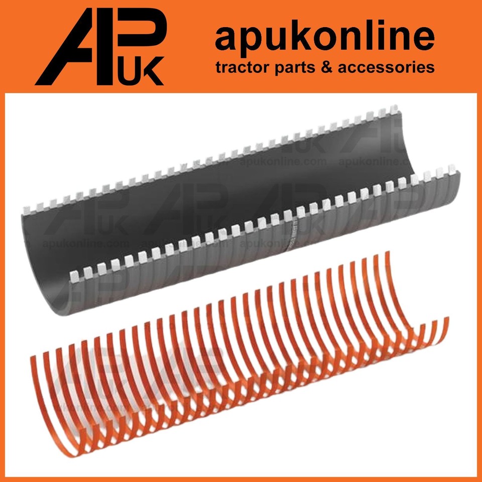 Merlett Alabama PVC Hose 6m Length Pipe 6" Slurry Suction Rectangular ...