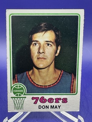 DON MAY 1973-74 Topps #131 - EX - 76ers | eBay
