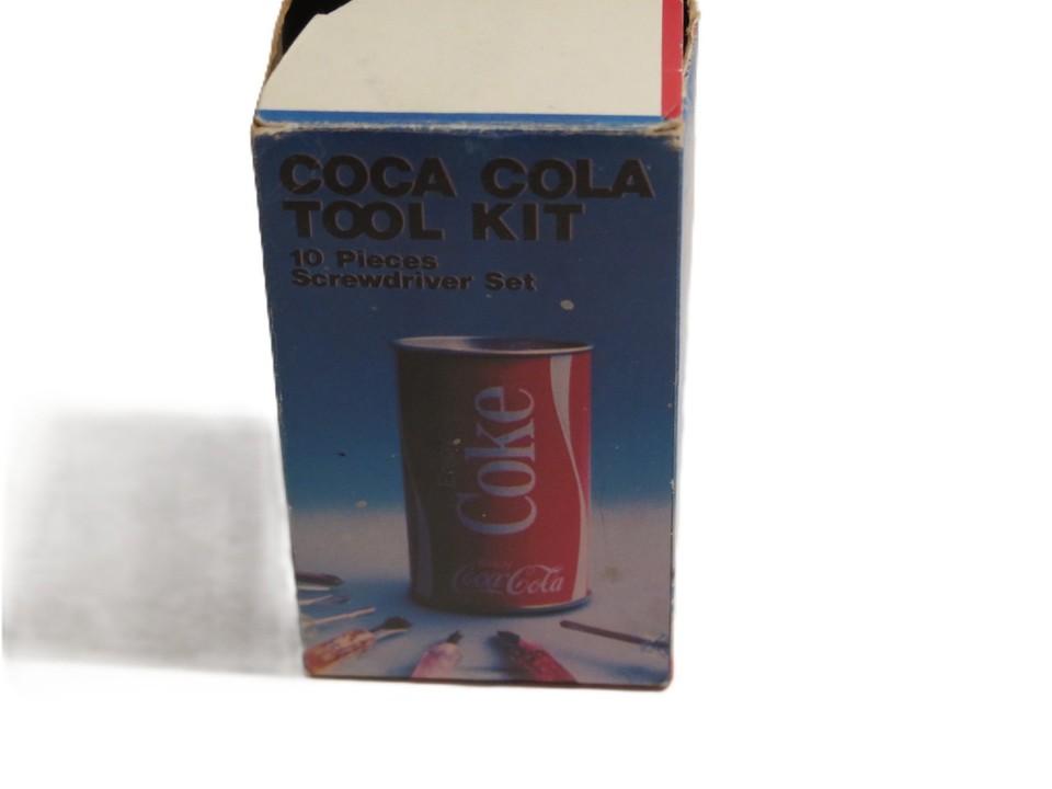 Coca Cola Tool Kit 10 Pieces Screwdriver Set With Box | eBay