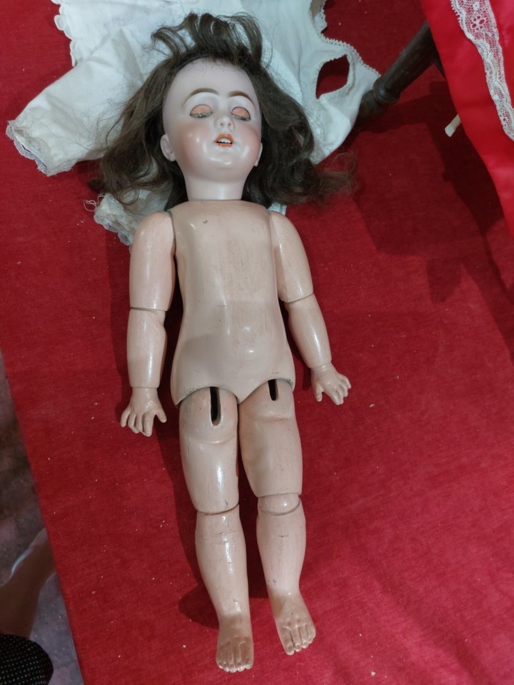 Antique Jumeau Dep 8 Baby Body Jumeau Doll Blue Stamp 47cm | eBay