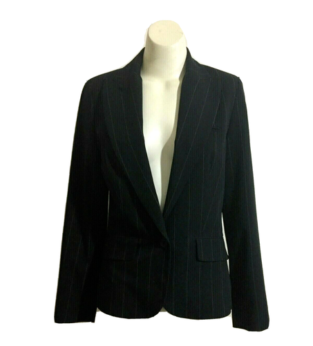 Events Suit Pinstripe Black Classic Jacket Uniform Straight Workwear 6 ...