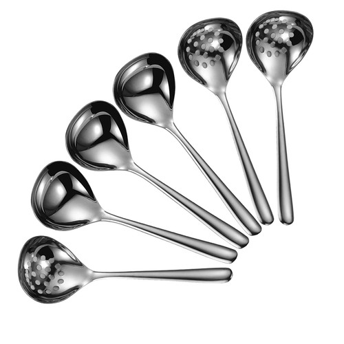 3pcs Salads 3 Serving Spoons Slotted Spoon Convenient Gatherings ...