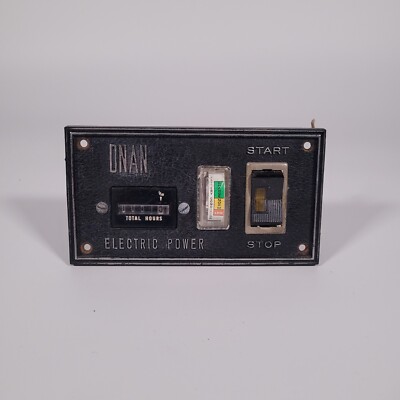 Onan Remote Start OEM Control Panel Motorhome Generator Switch Vintage ...