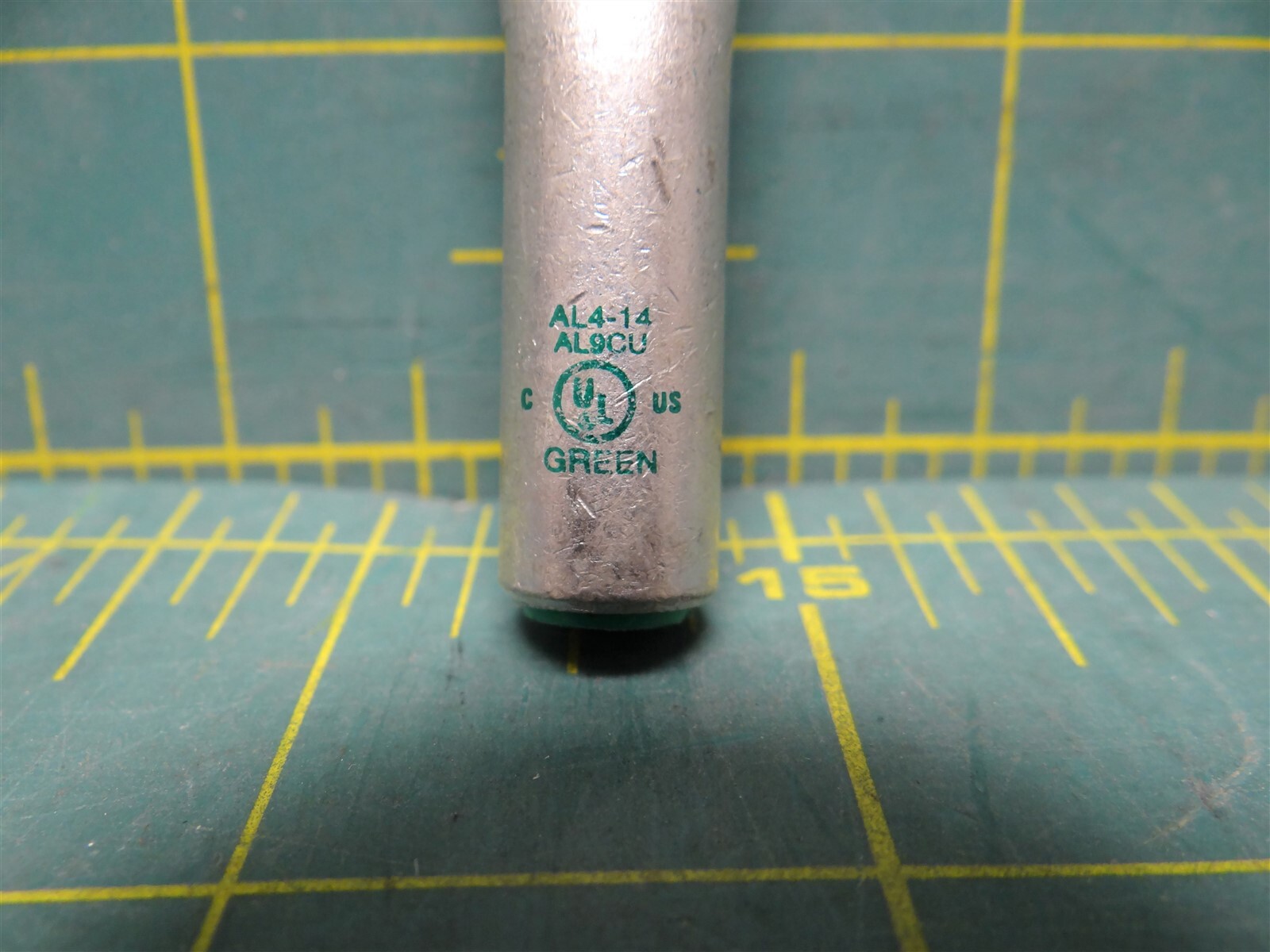 Compression Lug OEC 98505 4-1/4 AL4-14 AL9CU Green Die 1-Hole Long ...