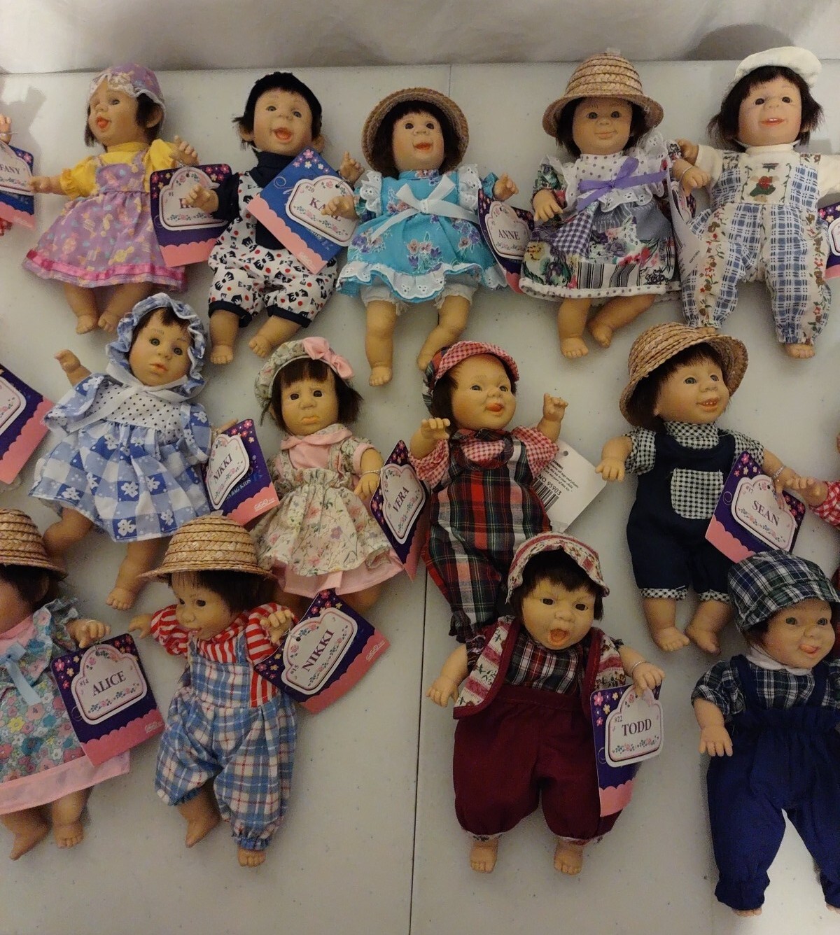Vintage My Pals Bean Bag Dolls Lot Of 21 | eBay
