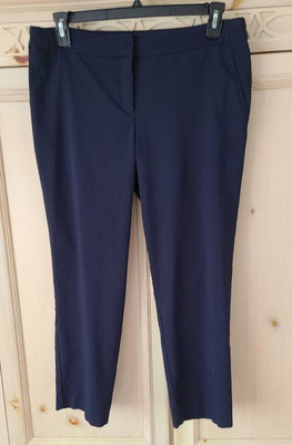 WOMEN'S COUNTERPARTS NAVY BLUE SLACKS~14 Petite | eBay