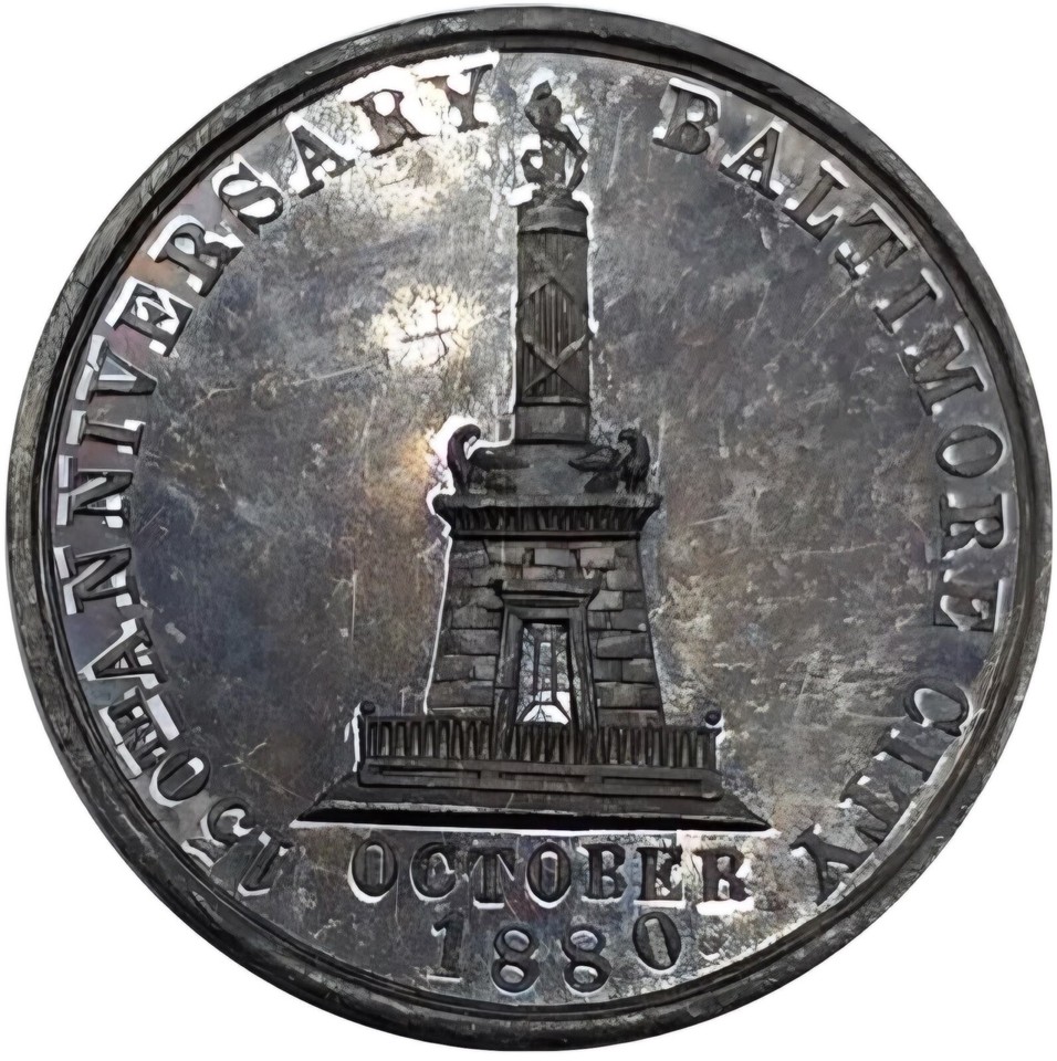 (1880) Baltimore Md-Ba 46fpwm Silver Plater C W Hamill & Co Merchant ...