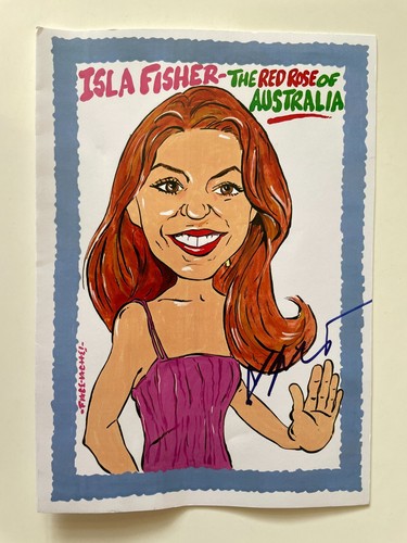 Isla Fisher - Wedding Crashers - Original Hand Signed Autograph | eBay UK