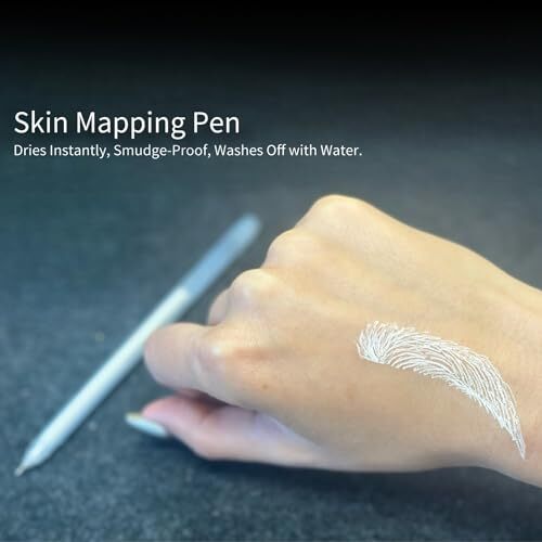 Eyebrow Mapping Kit for Microblading, Eyebrow Shaping Tool, 9 Piece Set ...