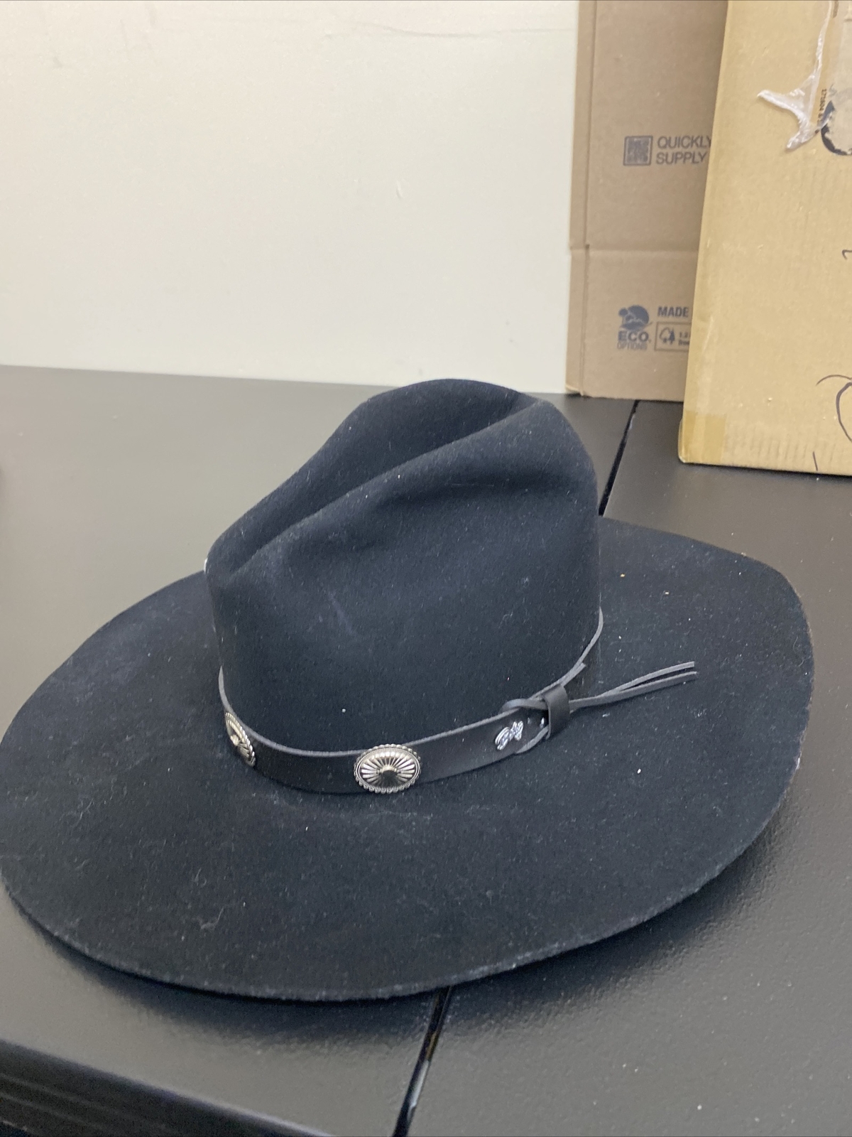 Bailey USA MADE "GUS" TOMBSTONE NEW 2X COWBOY HAT WITH TAGS 6 3/4 New W ...