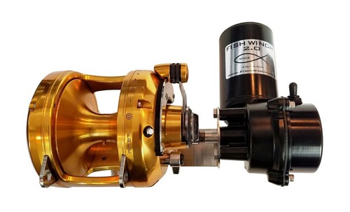 FISH WINCH® 2.0 - Electric Fishing Reel (MOTOR ONLY - Fits PENN 50VSX ...