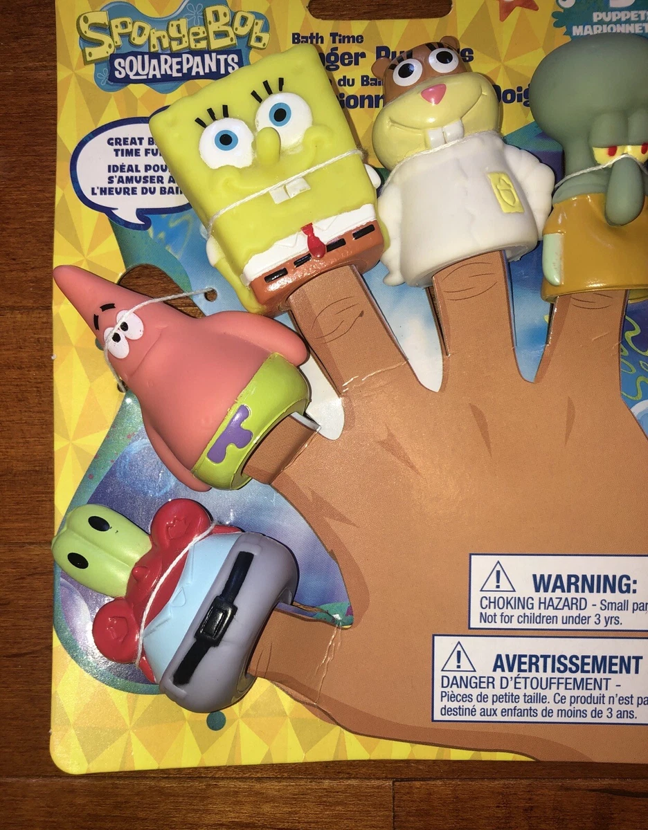 Spongebob Finger Puppets