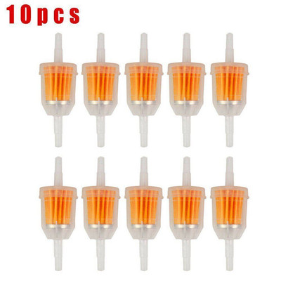 Pack of 10 Motor Inline Gas Oil Fuel Filter Small Engine For 1/4'' 5/16 ...