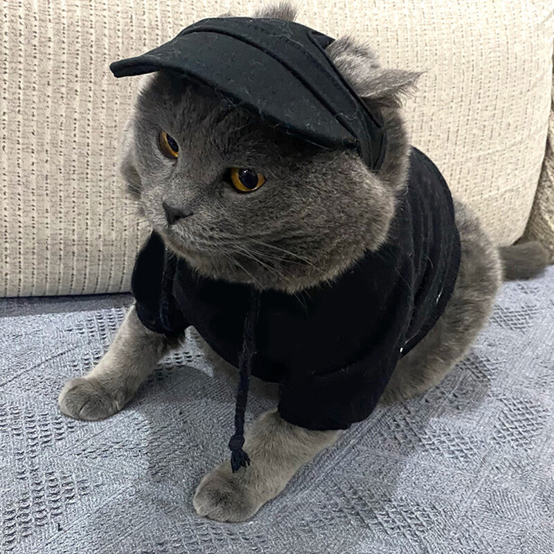 Dog Hat Pet Baseball Cap Sport Visor Cap with Ear Holes Adjustment for ...