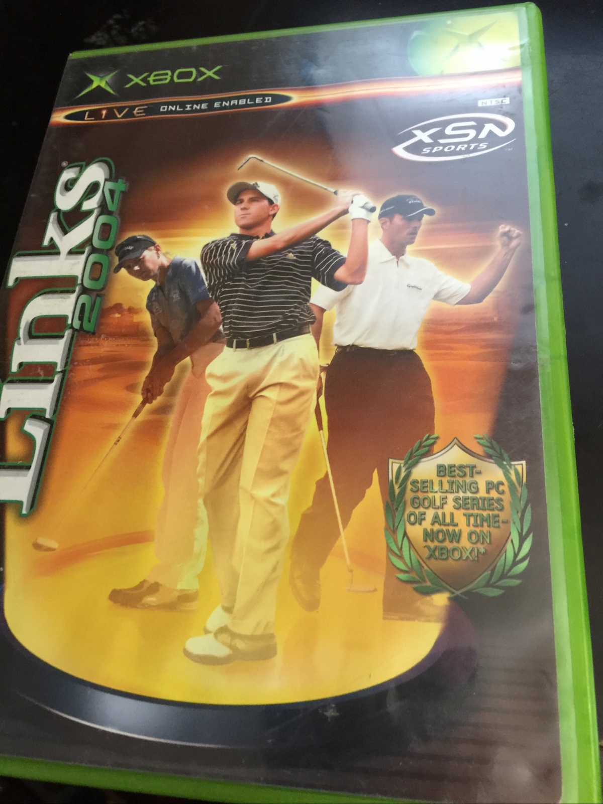 XBox Video Game Links 2004 Golf Game XSN Sports LIVE With Manual A8F | eBay