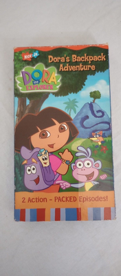 Dora The Explorer Doras Backpack Adventure Vhs