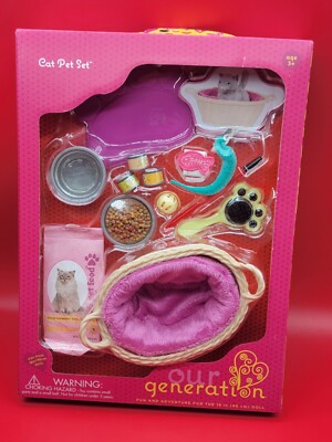 Our Generation Cat Pet Playset for 18 inch Dolls NRFB 62243315464| eBay