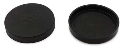 "Zenit" lens FRONT PROTECTIVE CAP black plastic Ø55mm internal diameter ...